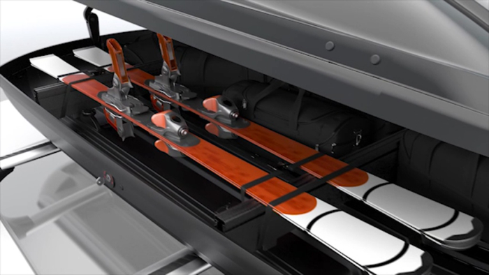 E-pace Roof Box Ski/Snowboard Inserts | Jaguar Land Rover Classic Parts ...