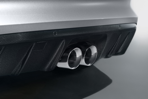 Carbon Fibre Rear Diffuser, i4 and V6 | Jaguar Accessories