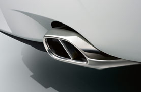 Polished Tailpipe Finishers C2D25247 | Jaguar Accessories | Jaguar ...